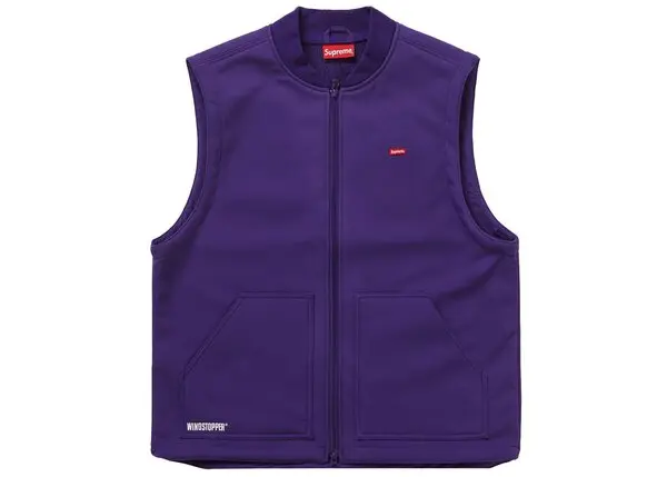 Supreme Windstopper Work Vest - Dark Purple | Editorialist